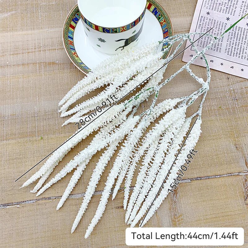 Искусственные виноградные лозы из пластика Белый, 1.44ft White