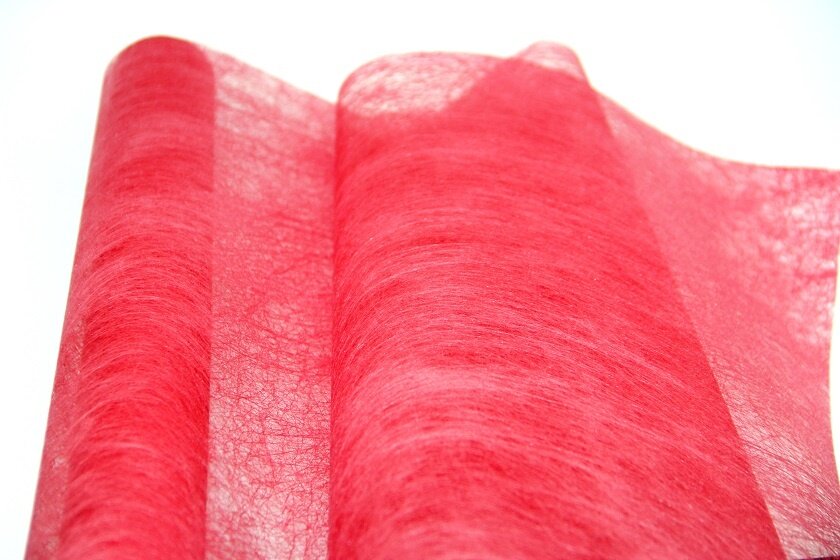 Фетр флористический Рукоделие плотность 30 г/м2, 50 см, 10 м, красный