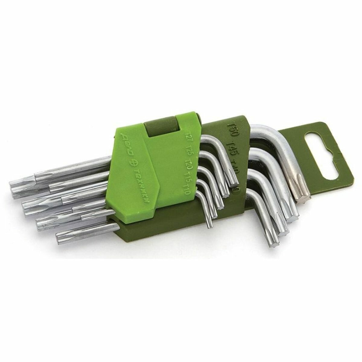 Набор ключей угловых Дело Техники Torx коротких Дело Техники 9шт. (Т10-Т50) (563090)