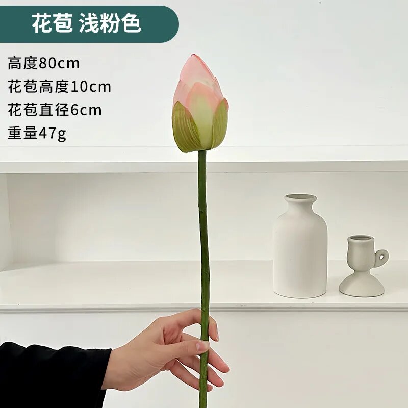 Искусственный лист лотоса из полиуретана 06