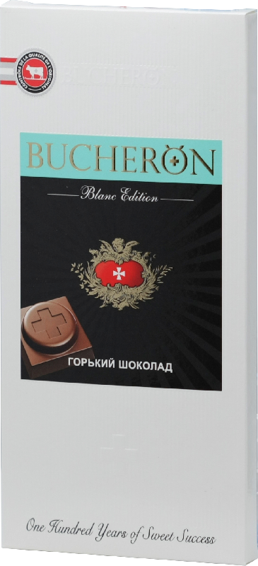 Шоколад BUCHERON BLANC EDITION горький /картон/ 85г