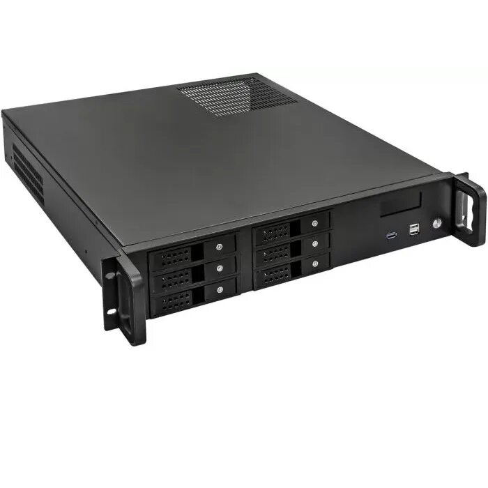 Корпус серверный 2U Exegate Pro 2U480-HS06 EX279756RUS 19", глубина 480, БП 800ADS, 6xHotSwap, USB