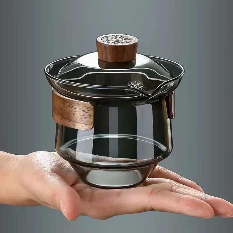Гайвань " Прозрачный чайная чашка ", 200 мл, 1 шт