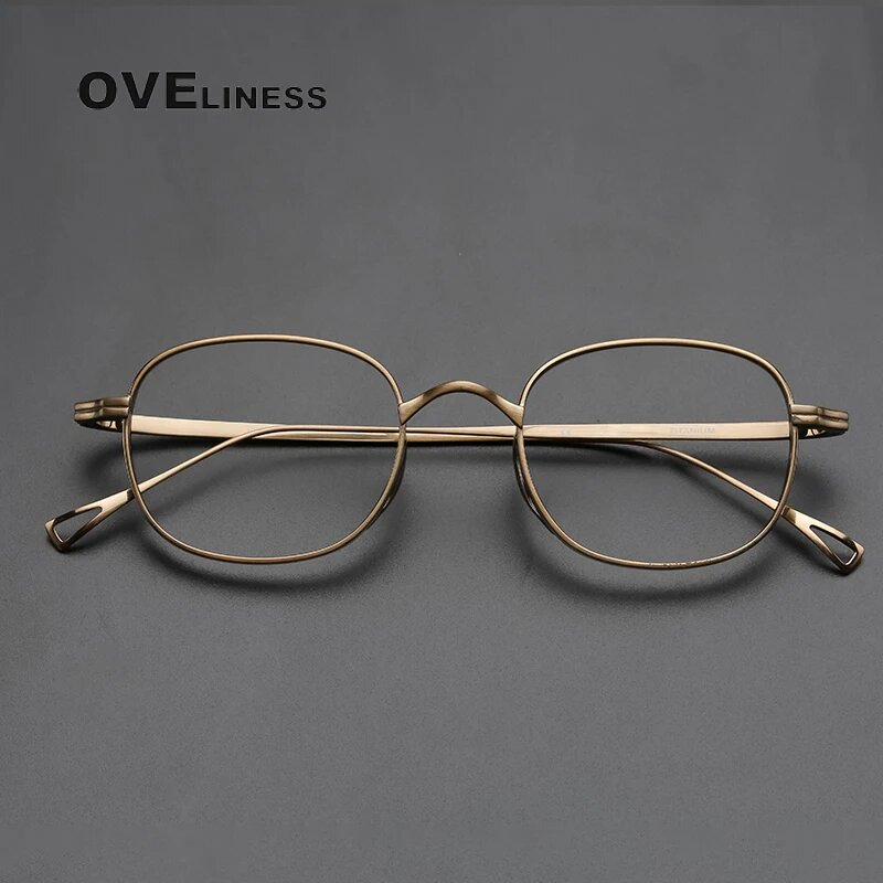 Ретро оправы для очков Oveliness из титана