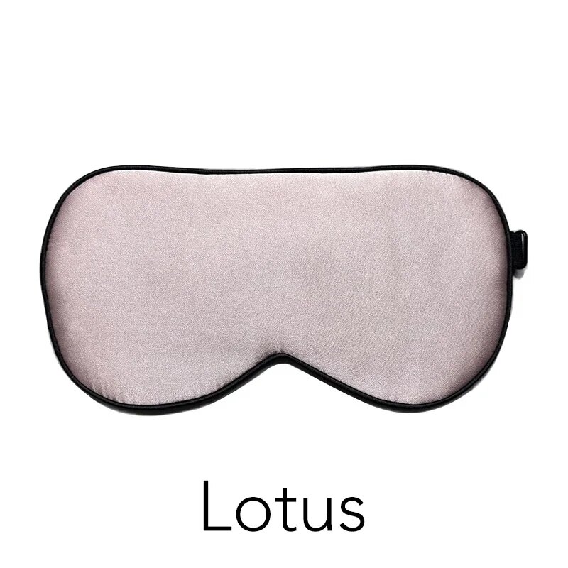 Шелковая маска для сна CINESSD Lotus