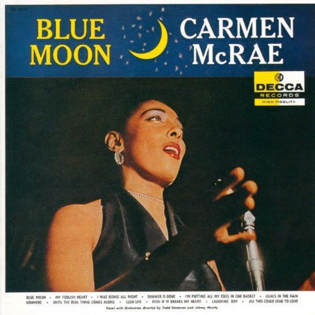 CARMEN MCRAE Blue Moon