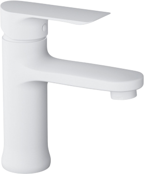 Смеситель для раковины Wonzon & Woghand WW-XH-011-MW белый матовый