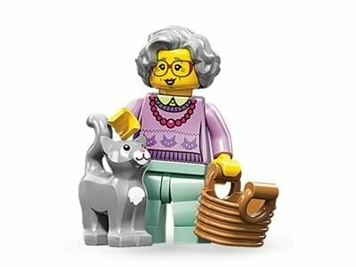 Конструктор LEGO Minifigures 71002 Series 11 Бабуля / Grandma (col11-14)