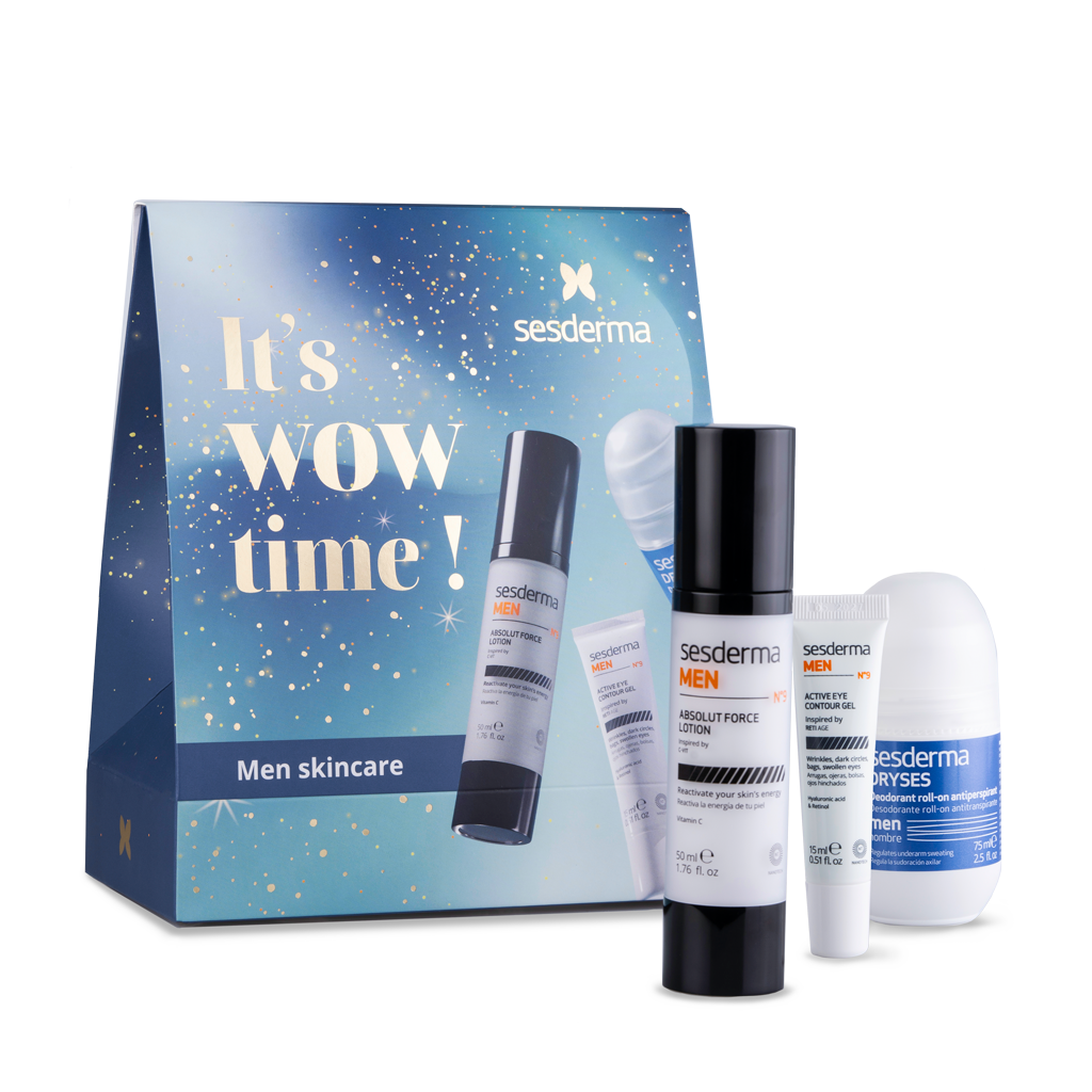 Промонабор SESDERMA MEN - Крем-гель ревитализ,50 мл +SESDERMA MEN Гель для век,15мл + DRYSES дезодорант-антиперспирант для мужчин, 75 мл