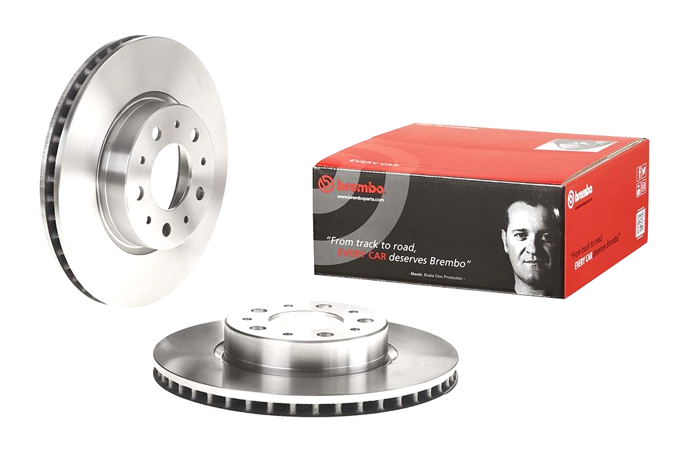 BREMBO 09.5315.14 (09531510 / 09531514 / 09539010) диск тормозной Volvo (Вольво) 940 II (944) 2.4 td interc. 1