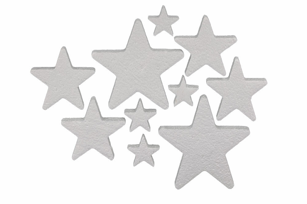 Love2art DPZ-S-XZ89 Заготовка для декора №014 из пенополистирола, набор 10 шт, 20×18×2.5 см