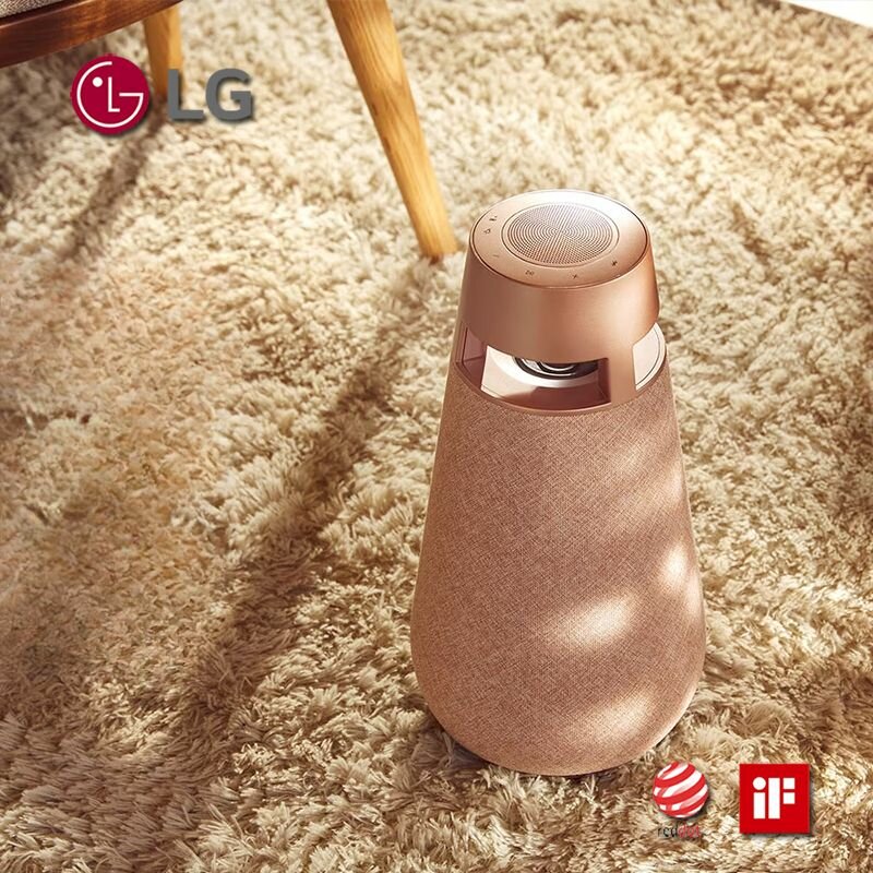 Портативная беспроводная Bluetooth-колонка LG XBOOM 360 XO3 vase atmosphere light