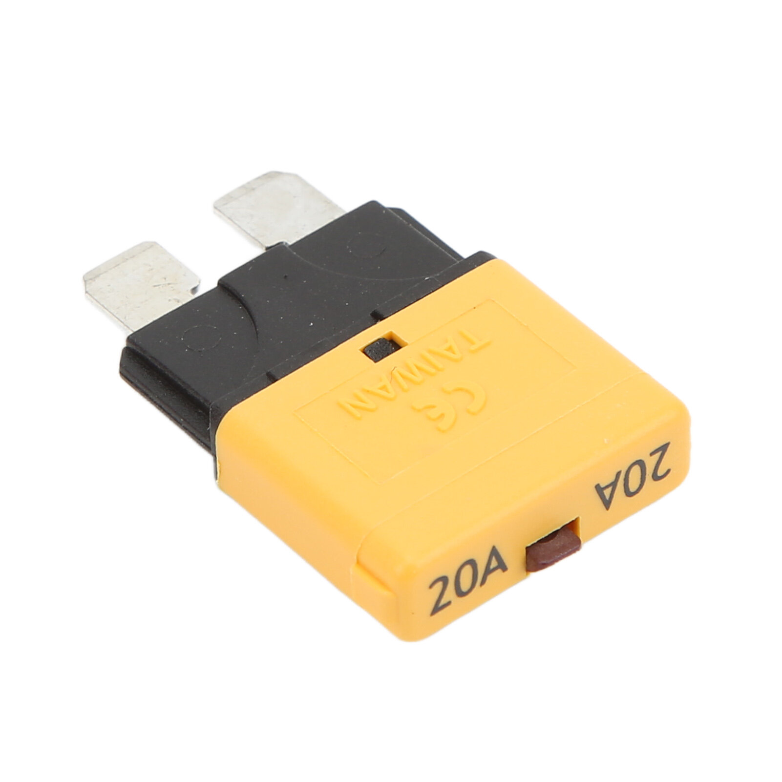 Желтое ручное сброс лезвия. Пласти 20A. Выключатели схемы 28 В постоянного тока для транспортных средств низкого напряжения яхт