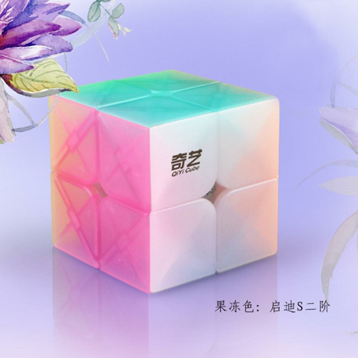 QiYi Jelly Series 2x2 3x3 4x4 5x5 SQ1 Пирамида Кленовый лист Магический куб Скорость Антистрессовые кубики Игрушки для в