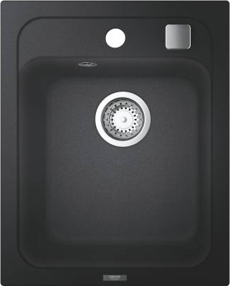 Кухонная мойка GROHE K700 черный гранит 31650AP0