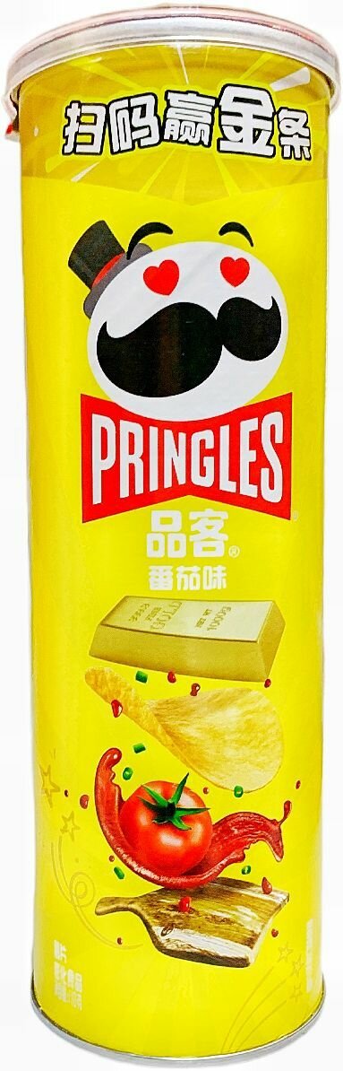 Чипсы Принглс со вкусом томатов / Pringles Tomato 110 грамм.