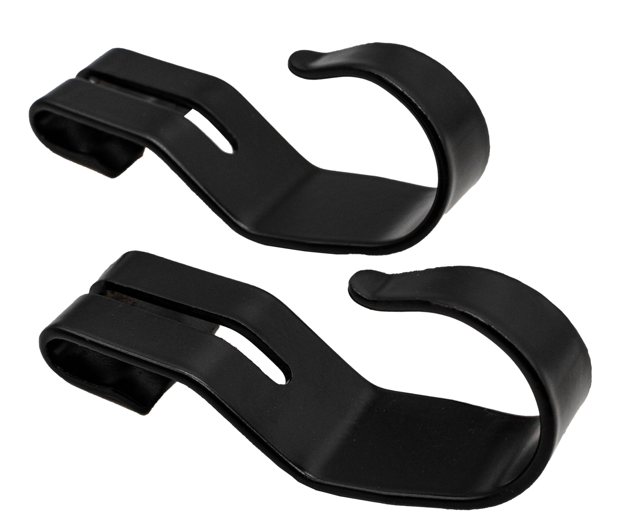 Универсальный крючок цвет черный (пара) 150x75x24 для подвеса сумок ремней и инструментов