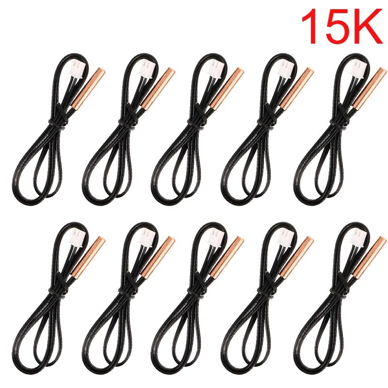 10 шт. датчик температуры кондиционера медная головка 5k 10K 15k 20K 25K 50K 15K 10PCS