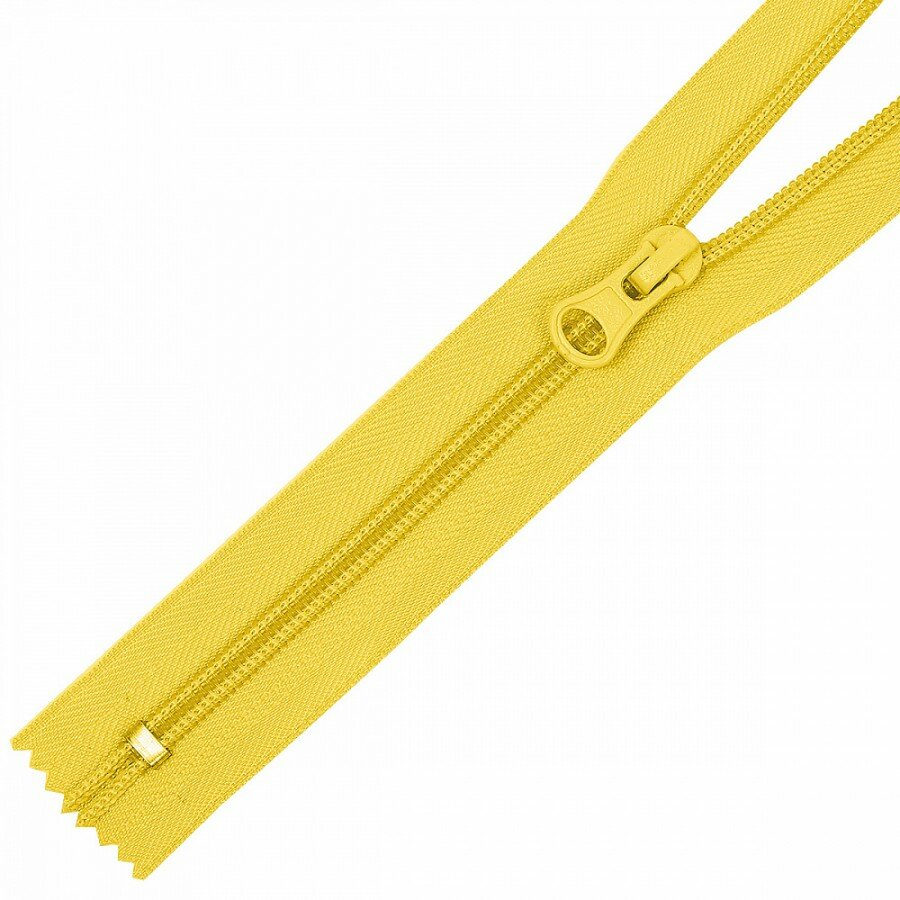Молния MaxZipper пласт. спираль N5-N 18см н/р цв. F110 желтый