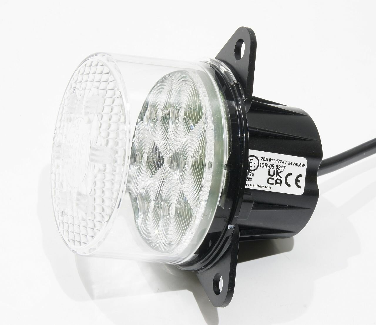 Фонарь указ. поворота 24V LED Hella 2BA011172437. Цвет желтый