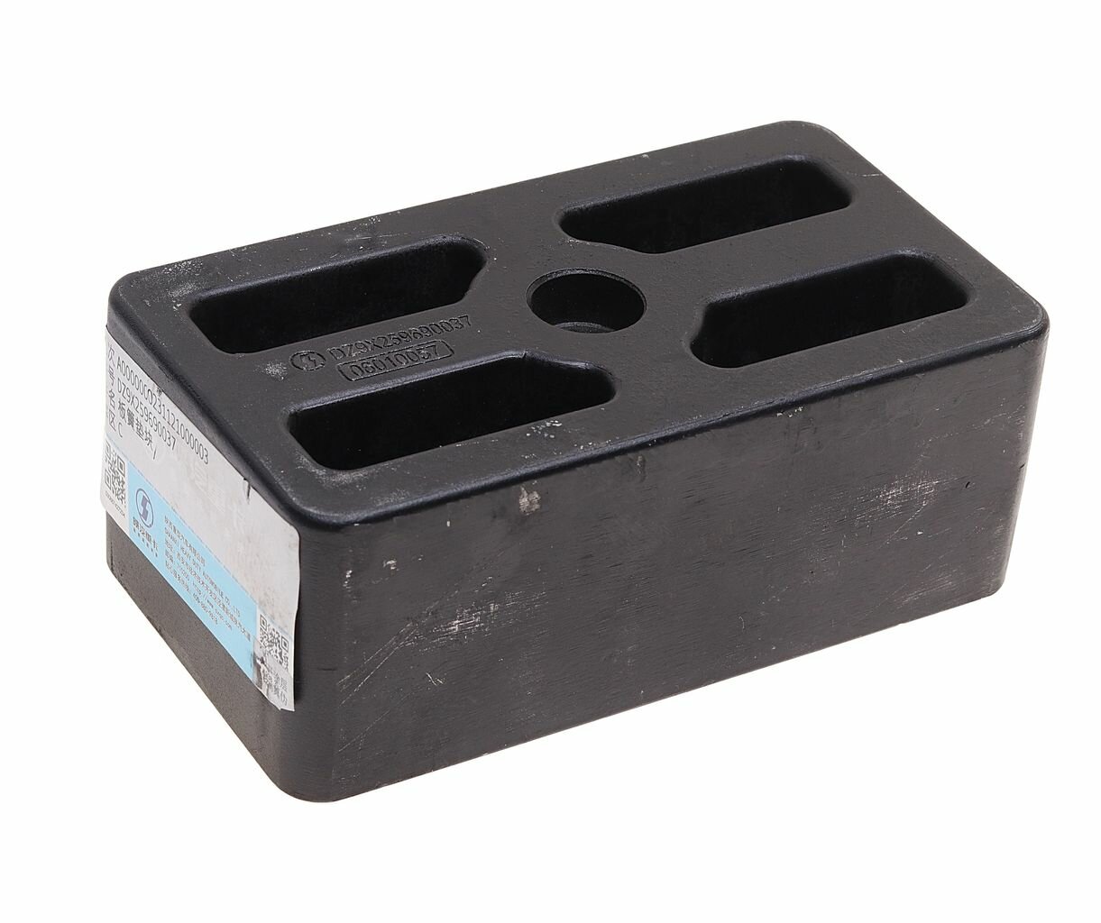 Накладка стремянки рессоры задней для Шакман Шанкси X6000 арт DZ9X259690037 SHACMAN