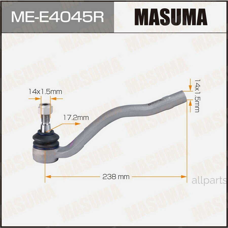 MASUMA ME-E4045R Наконечник рулевой тяги R
