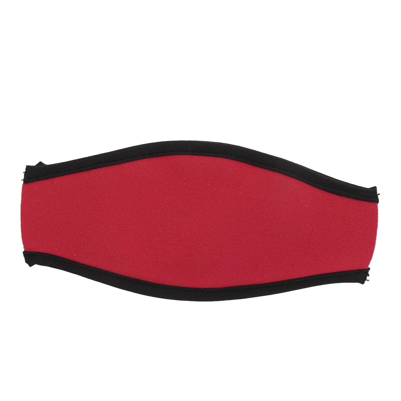 Diving Slap Straps Cover Double Layer Neoprene Dive Hair Protector Wrap for Water Sports Red