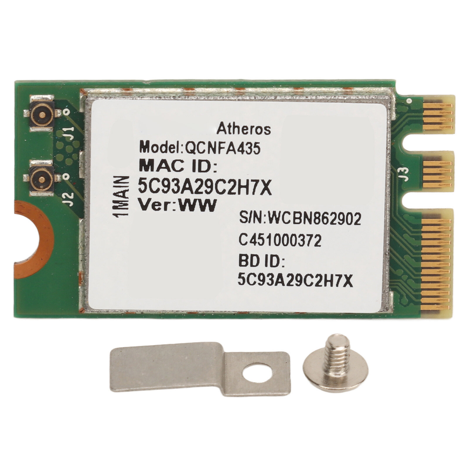 QCNFA435 NGFF M.2 WIFI CARD 433MBPS 2,4G 5G Беспроводная карта адаптера с Bluetooth 4.1