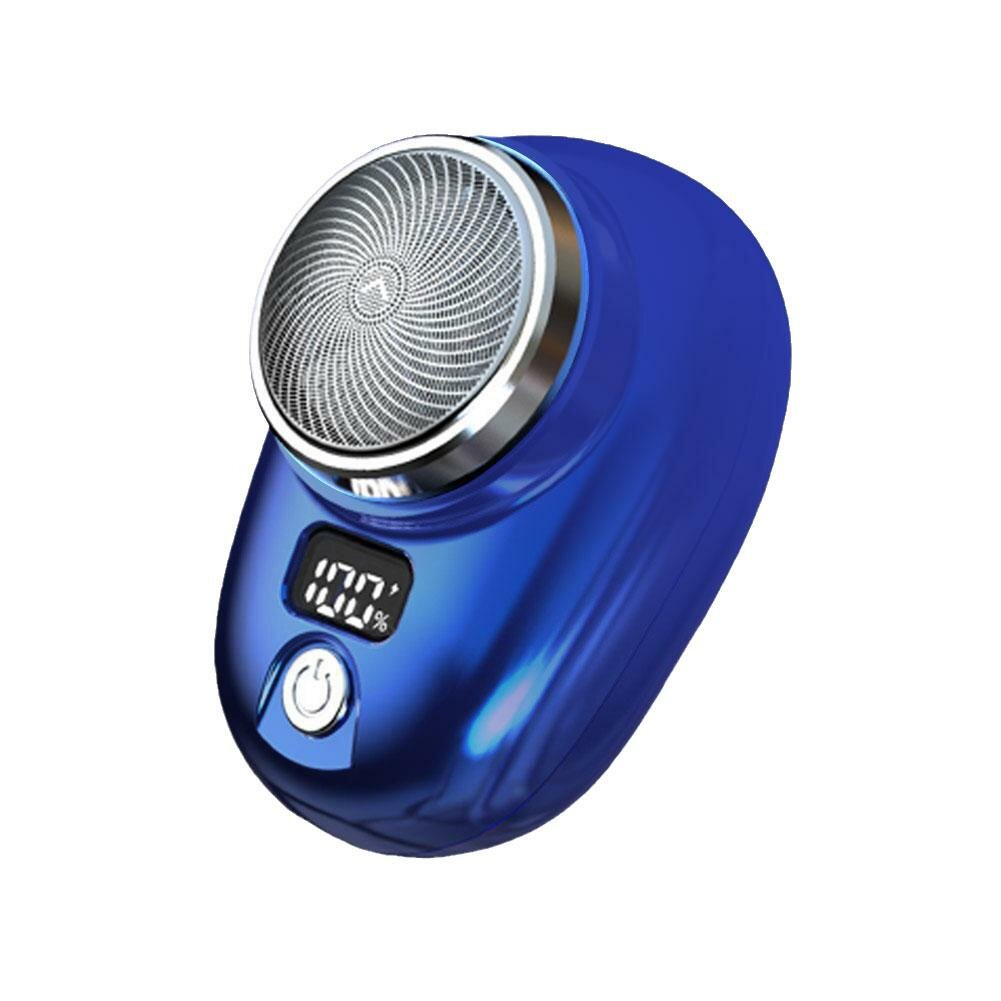 Мини-бритва для мужчин, Портативная электробритва, Перезаряжаемый цифровой дисплей