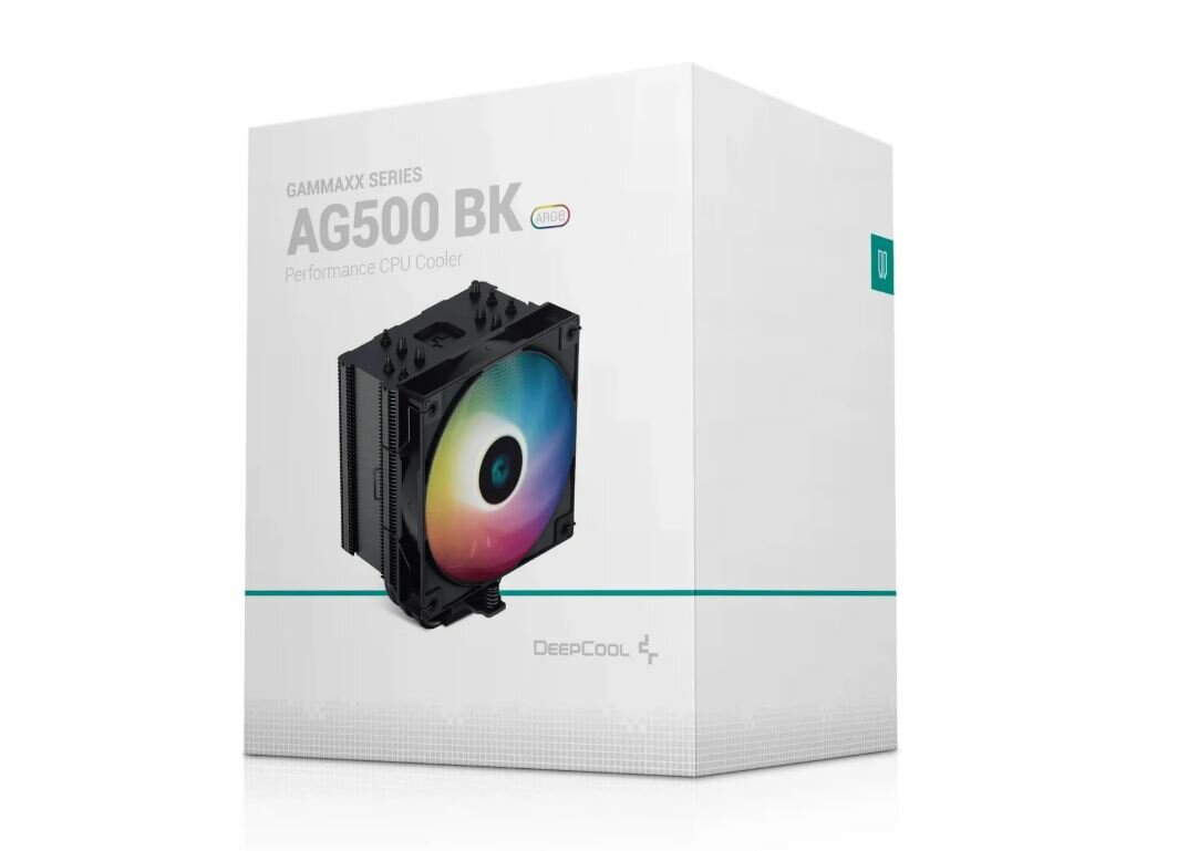Кулер для процессора Deepcool AG500 ARGB для процессора, подсветка