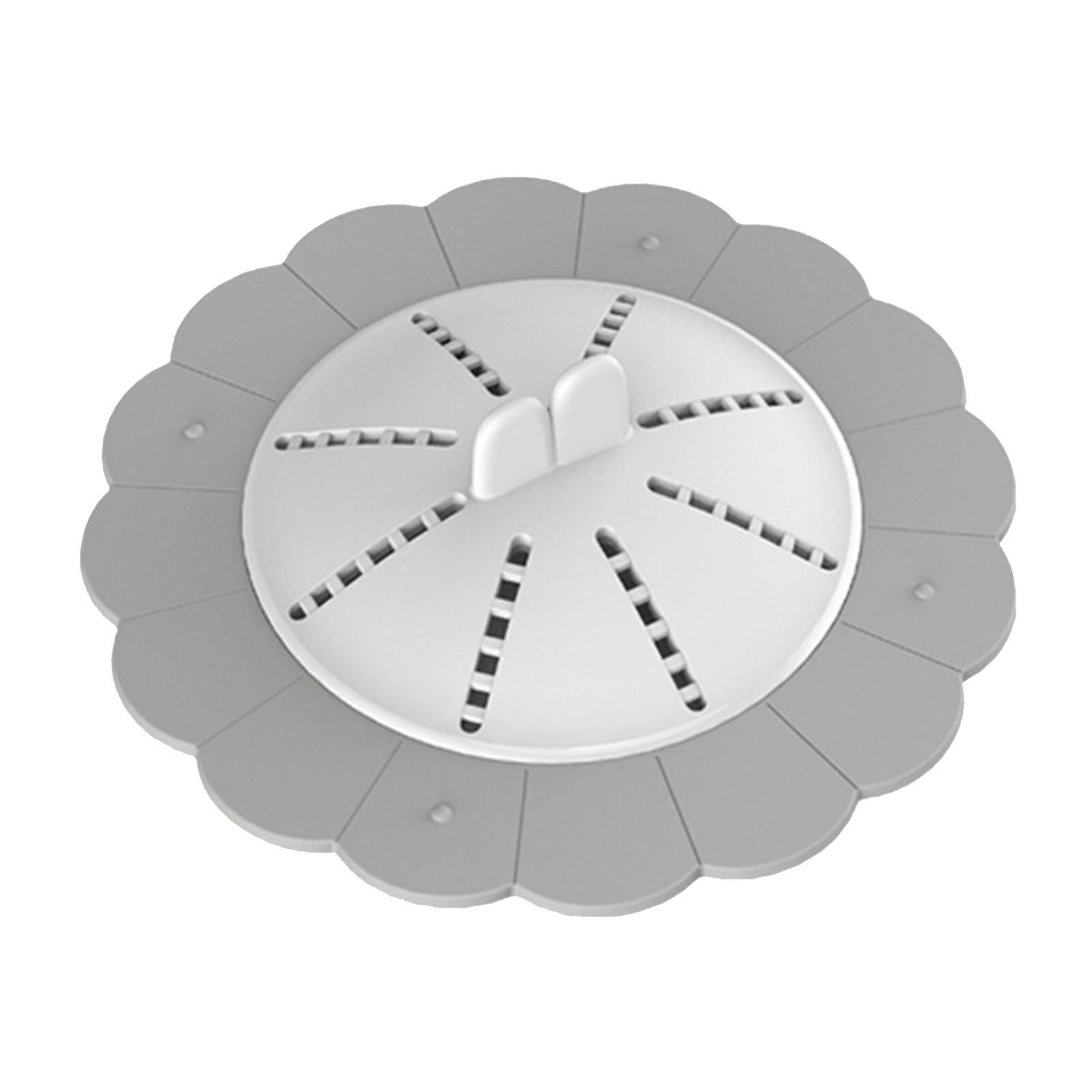 Фильтр для защиты от засорения Фильтр для ванной комнаты Крышка для слива в полу Фильтр для душа Фильтр для раковины Пробка для волос для кухни Ванная комната Серый