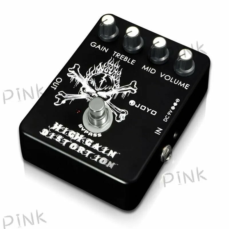 KNOW EASY-Гитарная педаль эффектов/ примочка Joyo JF-04 (High Gain Distortion)