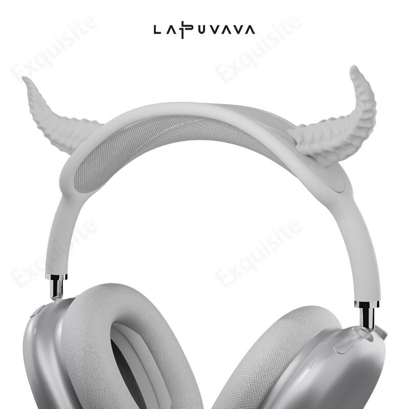 Подходит для гарнитуры AirPodsMax Apple head beam защитная оболочка украшение Devil Queen сменный силиконовый чехол Head beam съемный