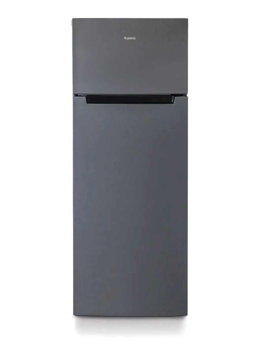Холодильник Бирюса Б-W6135, верхняя морозильная камера, матовый графит