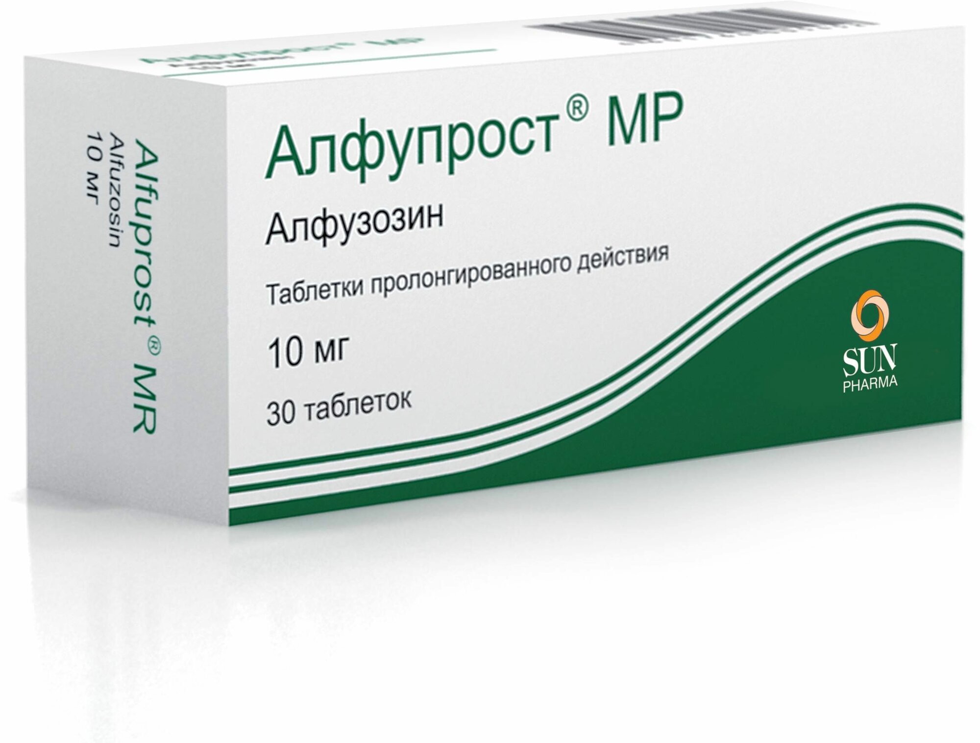 Алфупрост МР, таблетки 10 мг, 30 шт.