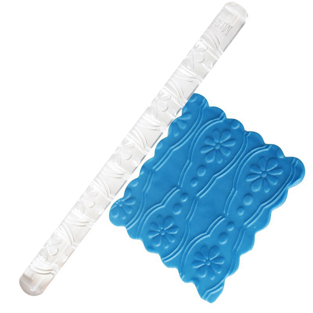 High Quality Acrylic Rolling Pin Pastry Fondant Plasticine Roller DIY Cake 08#