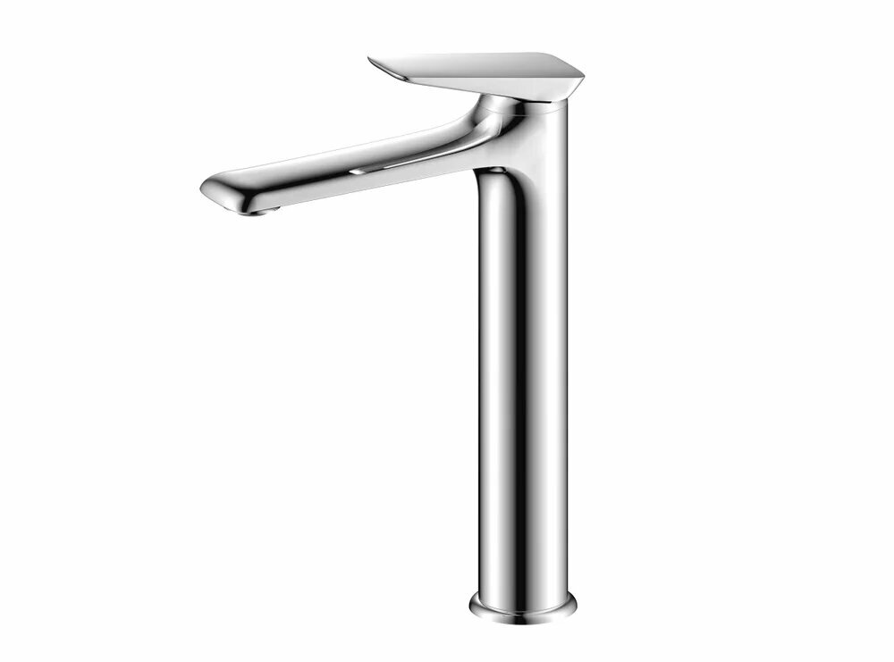 Смеситель для раковины Olive'S Tarone 38133TN хром, глянцевый, кран для ванной в раковину, из латуни, рычажный, с керамическим картриджем, с функцией экономии расхода