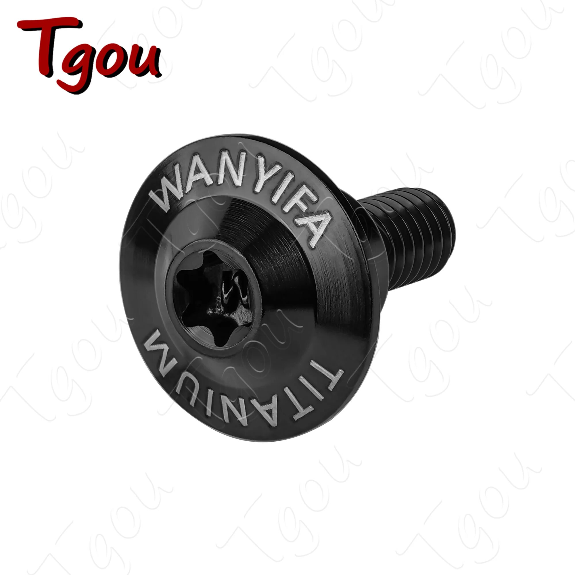 Титановые болты Tgou M5/M6x11-22 мм Torx Black, M6x20(D14 d8 h6)