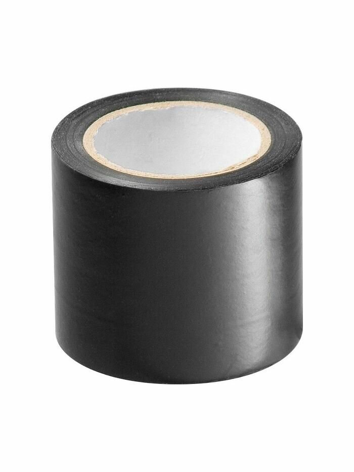 Изолента черная, 50 мм х 10 м Matrix 88858