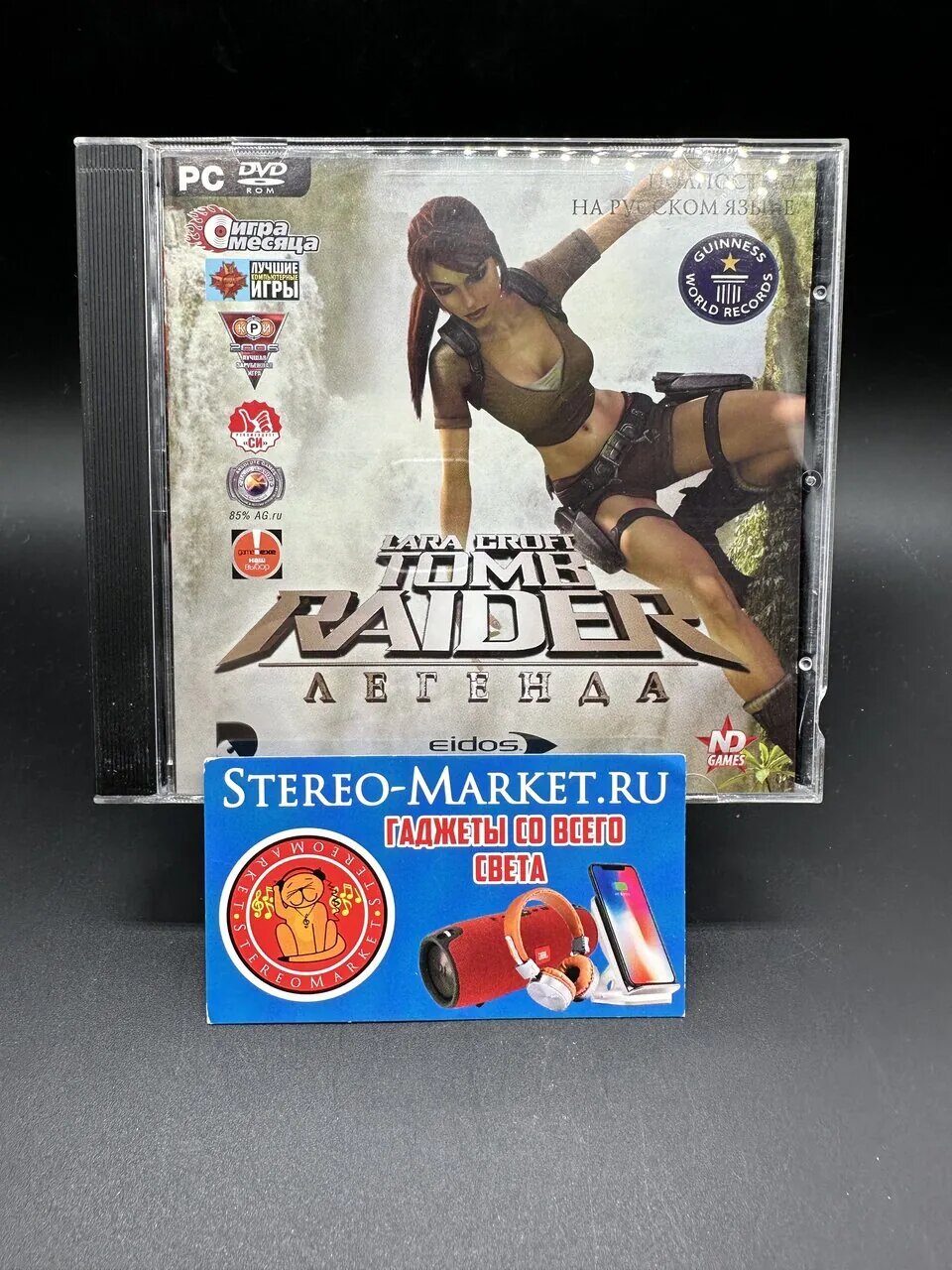 Диск с игрой Tomb Rider Легенда (русская версия) для пк лицензия