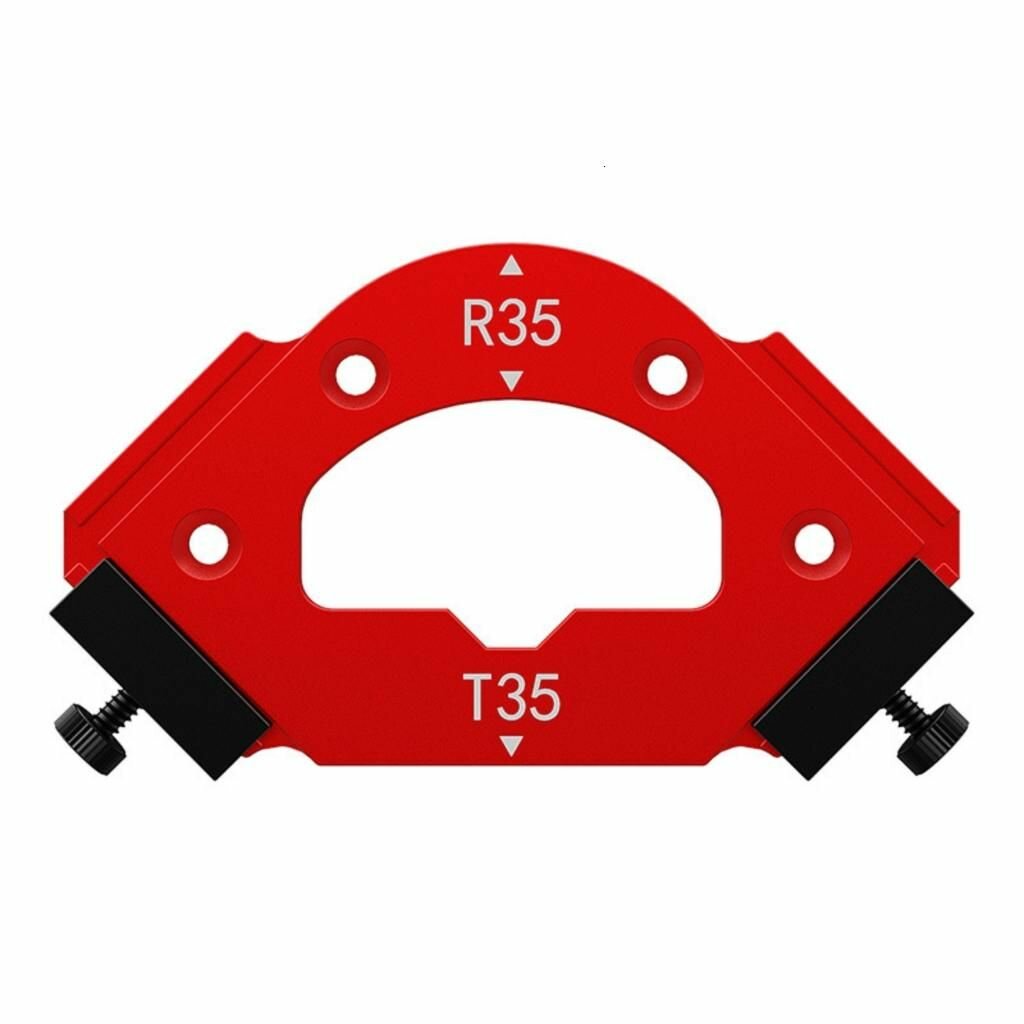 Набор инструментов-Деревообрабатывающий дуговой шаблон для измерения внутренних и внешних углов RT-R35