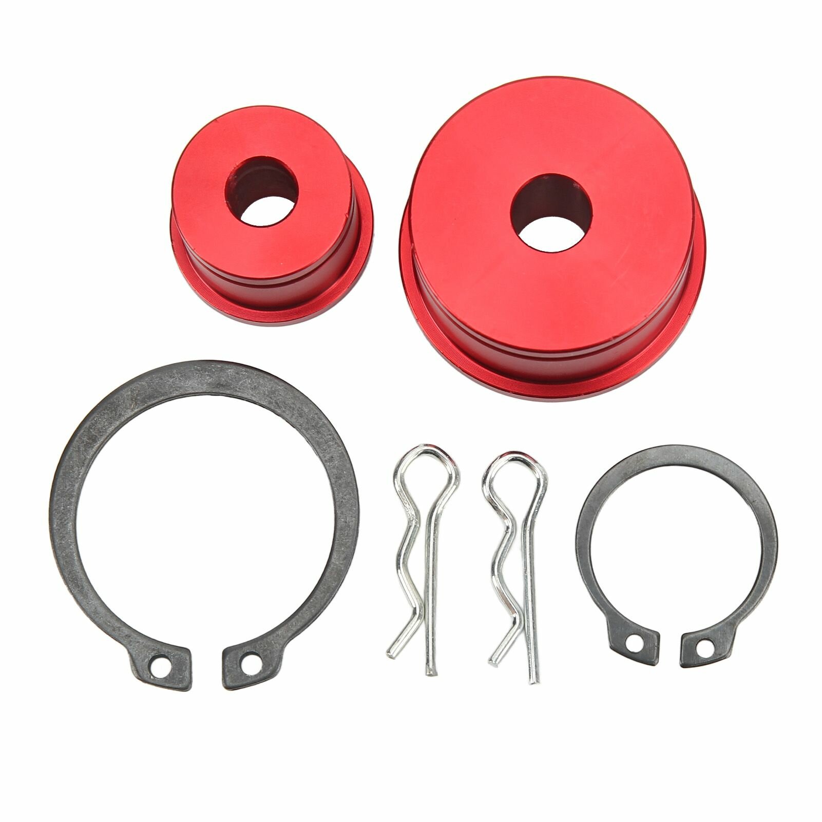Комплект втулок троса переключения передач красного цвета из алюминиевого сплава с ЧПУ для замены Civic Si 2002 2005