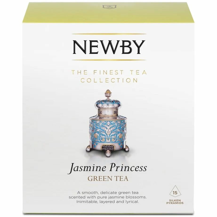 Чай Newby, Жасминовая принцесса, в пирамидках, 15 шт