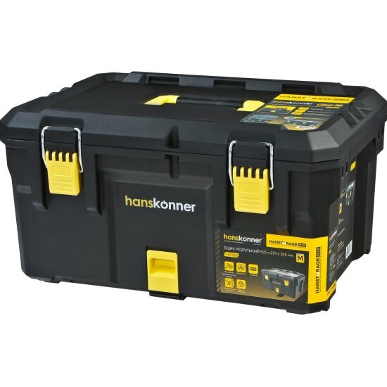 Ящик модульный Hanskonner HSP280 размер M , система хранения HANSTORAGE PLUS, 525x373x280мм