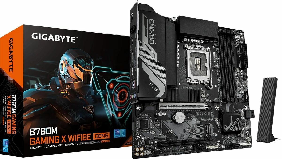 Материнская плата GIGABYTE B760M GAMING X WIFI6E GEN5