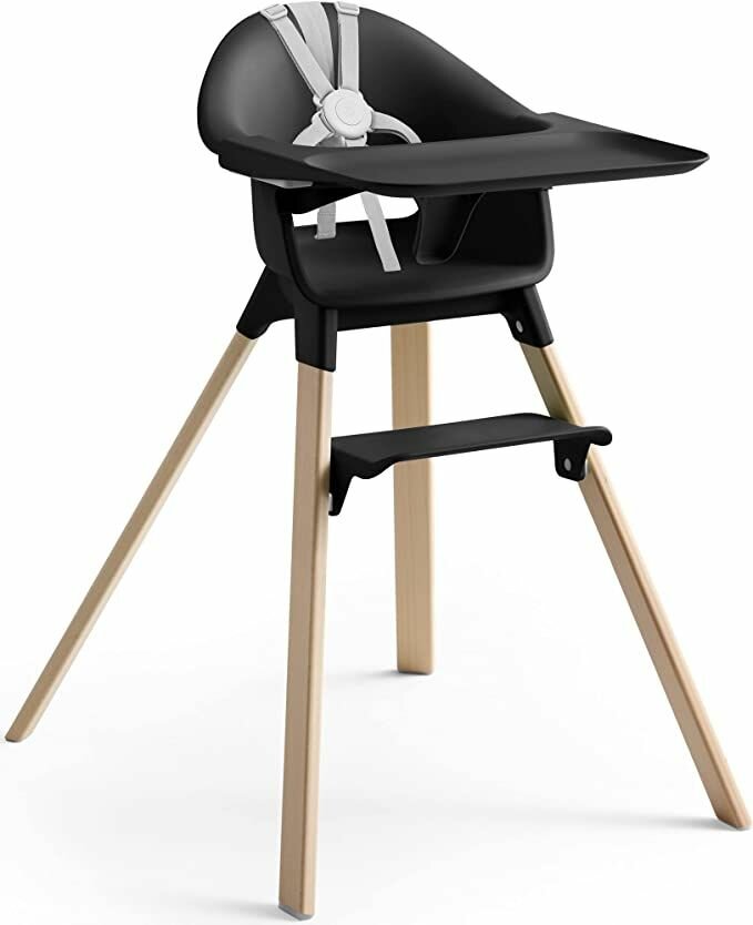 Стульчик Stokke Clikk цвет Black Natural (черный)