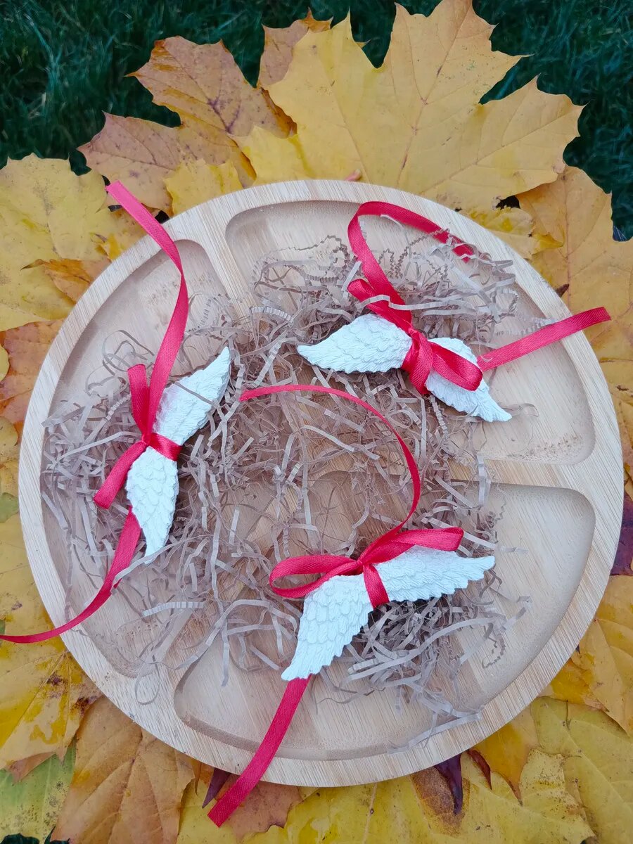 Крылья ангела ёлочные игрушки