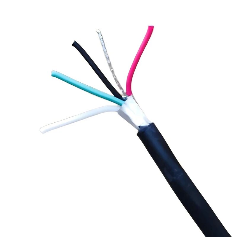 DONLIS Провод звукоснимателя PW03 черный 28AWG 1 метр 2 Meters