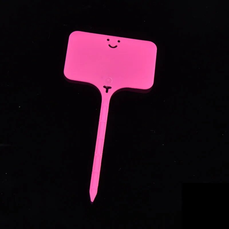 30 шт. пластиковые водонепроницаемые бирки для растений, садовые цветы, овощи в горшке, бонсай, сочная этикетка, Т-образная форма, детский маркер, табличка 49*96 мм