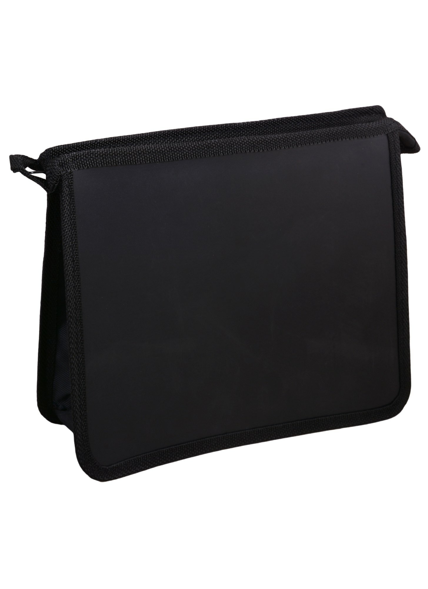 Папка для тетрадей А5 23*20*5см полипропилен, молния, черн.